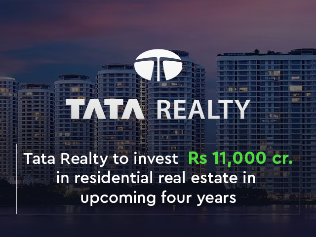 Tata Realty Rs 11,000 crore topline in residential real estate in ...